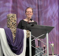 Dr. Ashley Boggan offers lessons in history at Annual Conference 2024